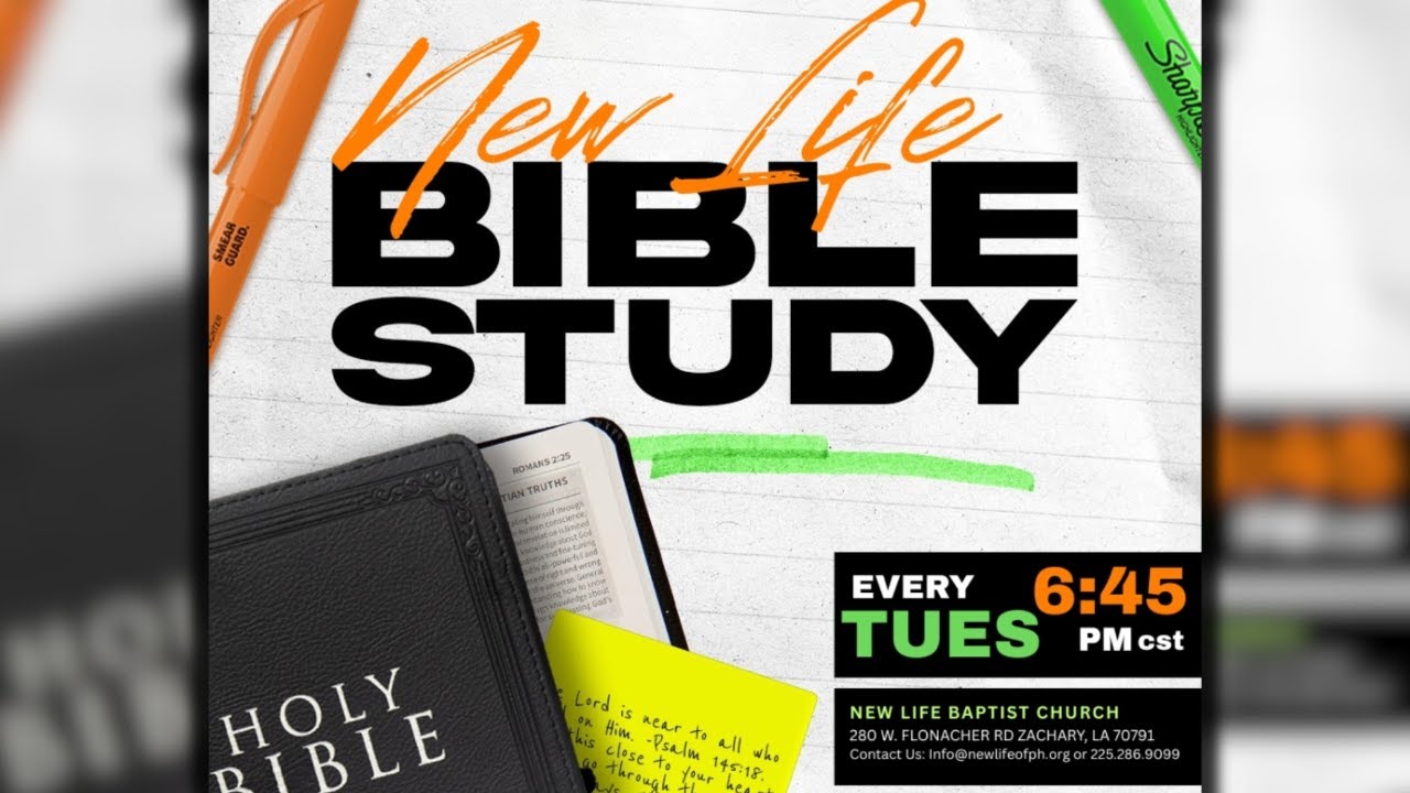 New Life Bible Study | Where New Life Truly Begins - YouTube