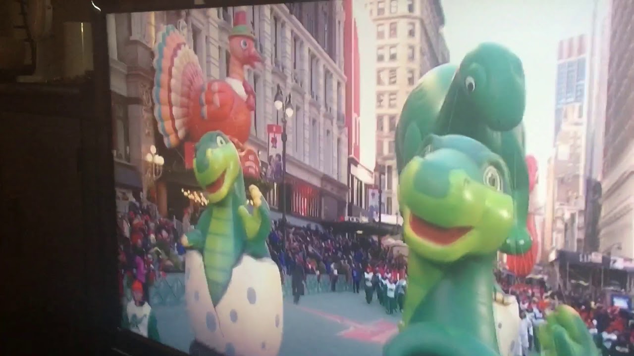 Thanksgiving Day Parade Dinosaur Balloon (Featuring 3 new dinosaur ...