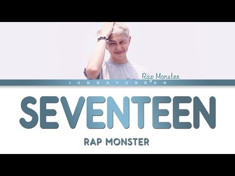 BTS Rap Monster - SEVENTEEN (Pre-Debut)「Han/Rom/Eng Lyrics」