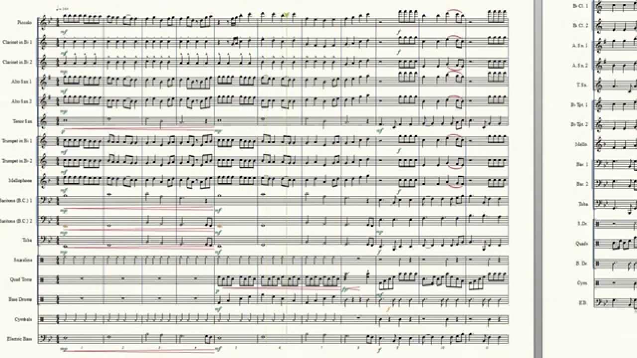 Rude Magic Marching Band Pep Song Arrangement Youtube