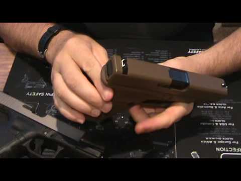 Tough GLOCK Finishes - GLOCK 19 Cerakote FDE vs NiBX - YouTube