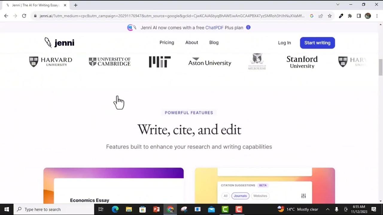 Best AI website to Write assignment in minute's - YouTube