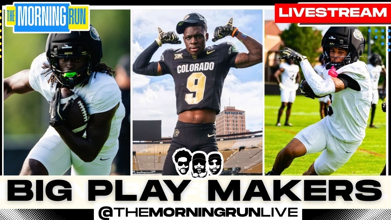 The Morning Run | Buffs WRs JoJo Williams, Hykeem Williams & Sincere ...