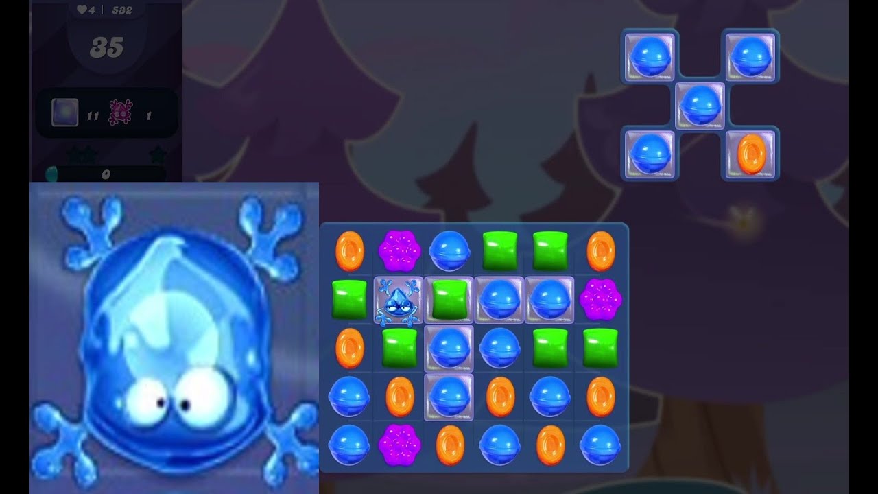 Candy Crush Saga Level 532 - YouTube