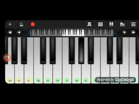 Biz mehriban ailəyik piano asand