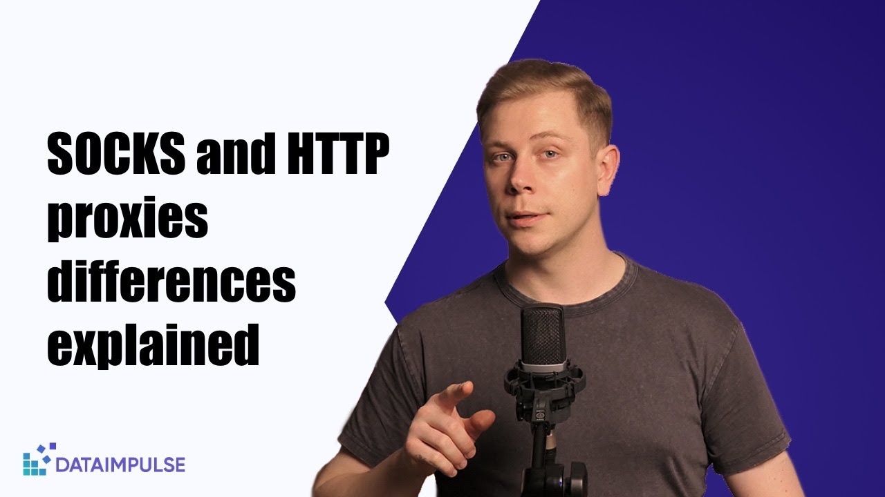 SOCKS and HTTP proxies differences explained - YouTube
