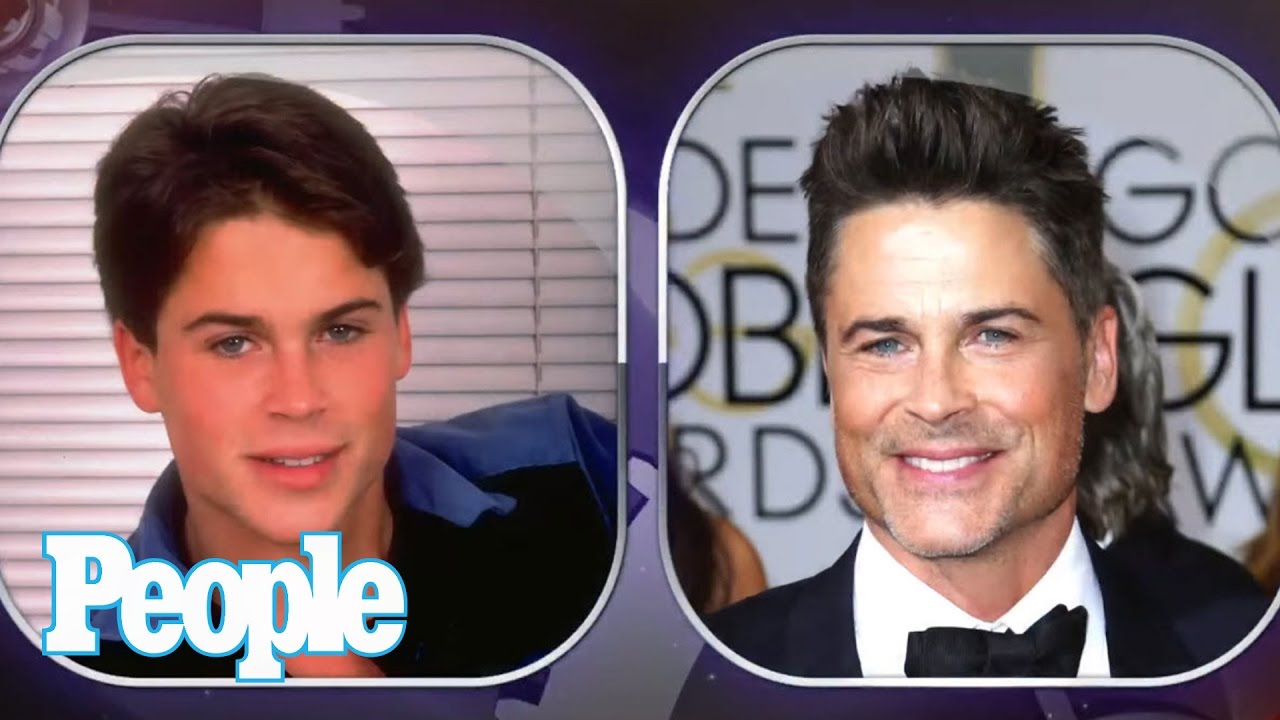 Rob Lowe's Changing Looks | People - YouTube
