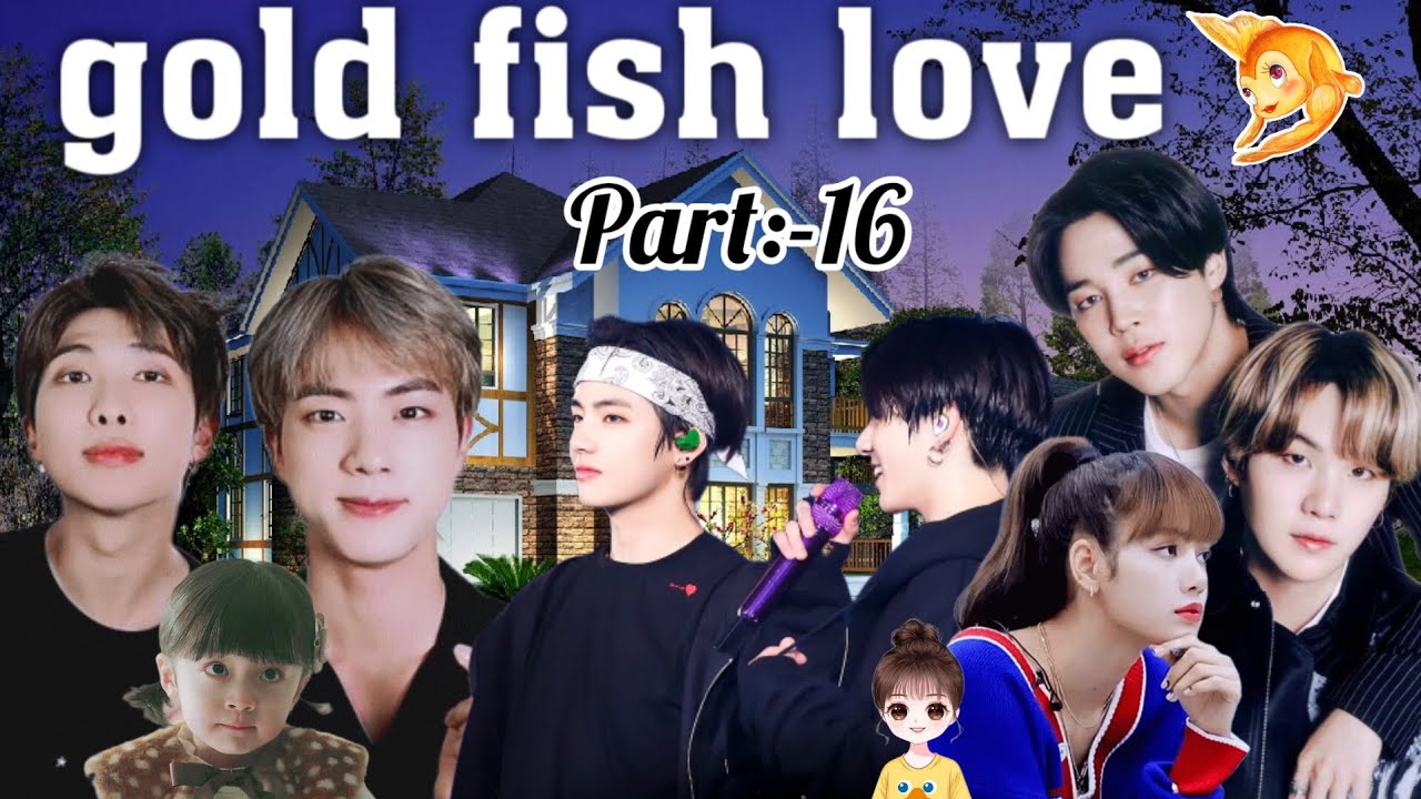 💞gold fish love💞🐠(part-16) 💜ᗷTS 💜"hindidubbing"#bts #taekook#yoomin# ...