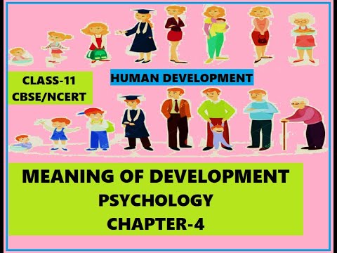 CLASS-11,PSYCHOLOGY,CHAPTER-4, MEANING OF DEVELOPMENT.#cbse #ncert #class11 #psychology #msw ...
