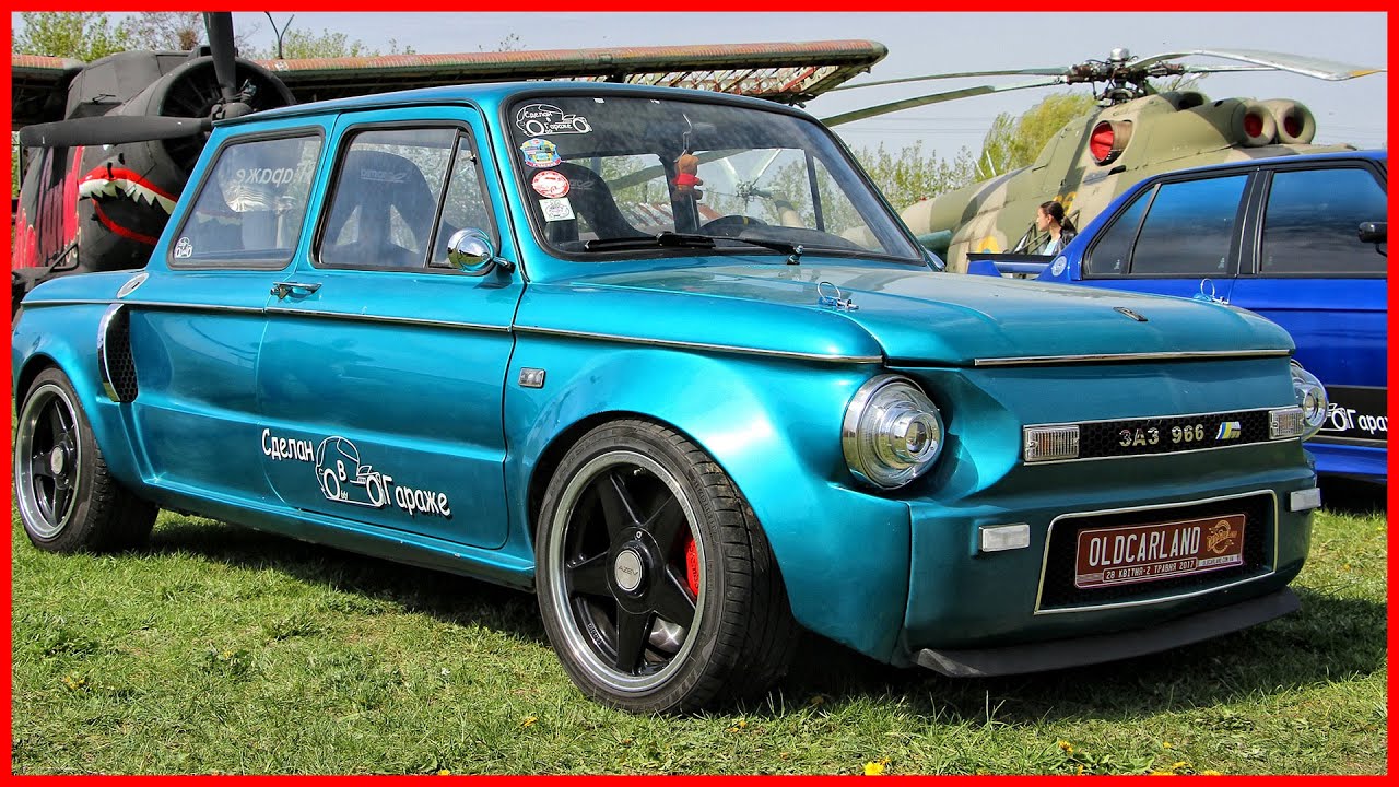 Soviet Union cars. ZAZ models 965 and 966. Zaporozhets tuning - YouTube