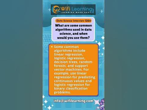 Top Data Science Algorithms Explained | When & How to Use Them - YouTube