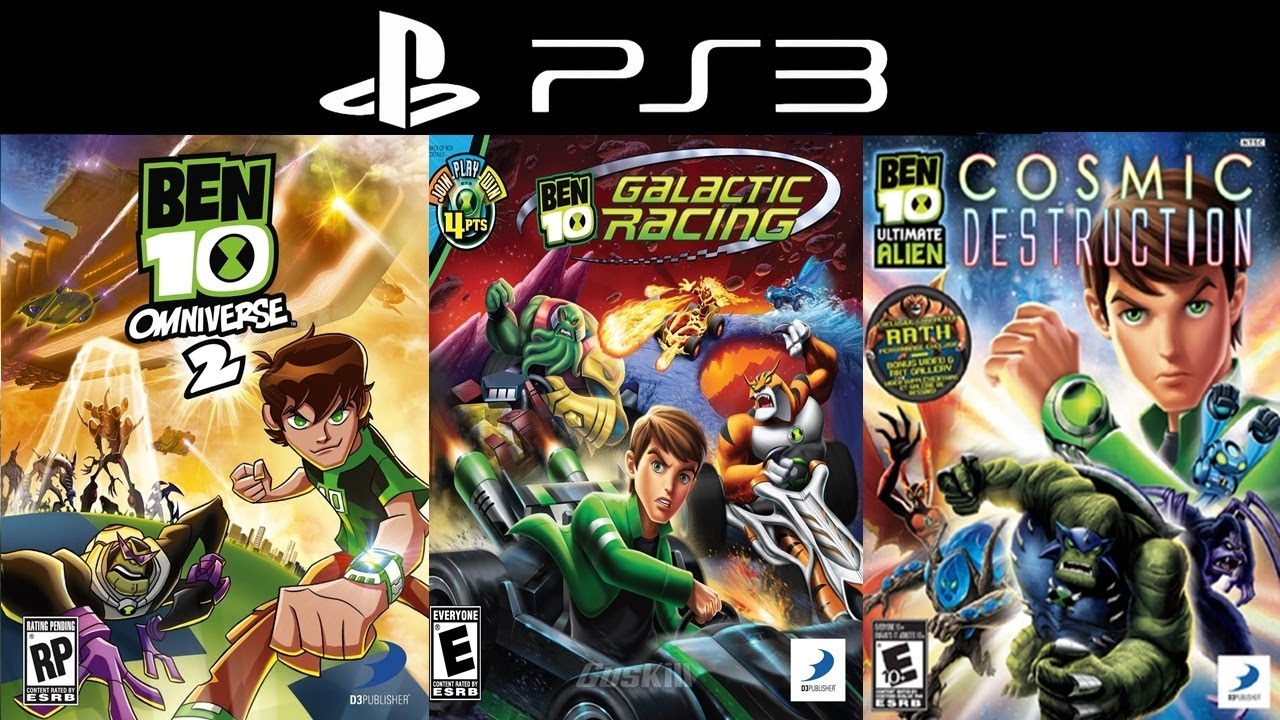 All Ben 10 Games on PS3 - YouTube