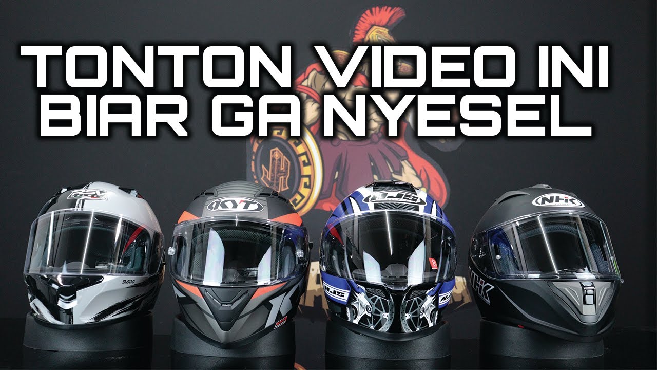 TIPS BELI HELM BARU YANG COCOK BUAT KAMU - YouTube