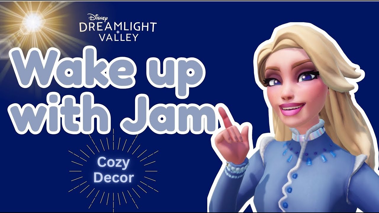 Wake Up With Jam ☕ Cozy City Decorating 🏙️ Disney Dreamlight Valley ...