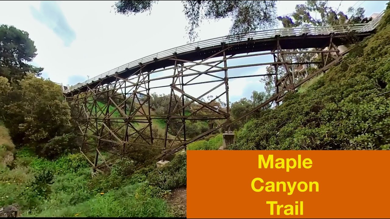 Maple Canyon Trail San Diego, California - YouTube