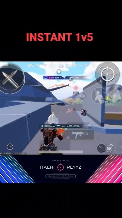 Instant 1v5 💀🔥#bgmi #bgmishorts #itachiislive - YouTube