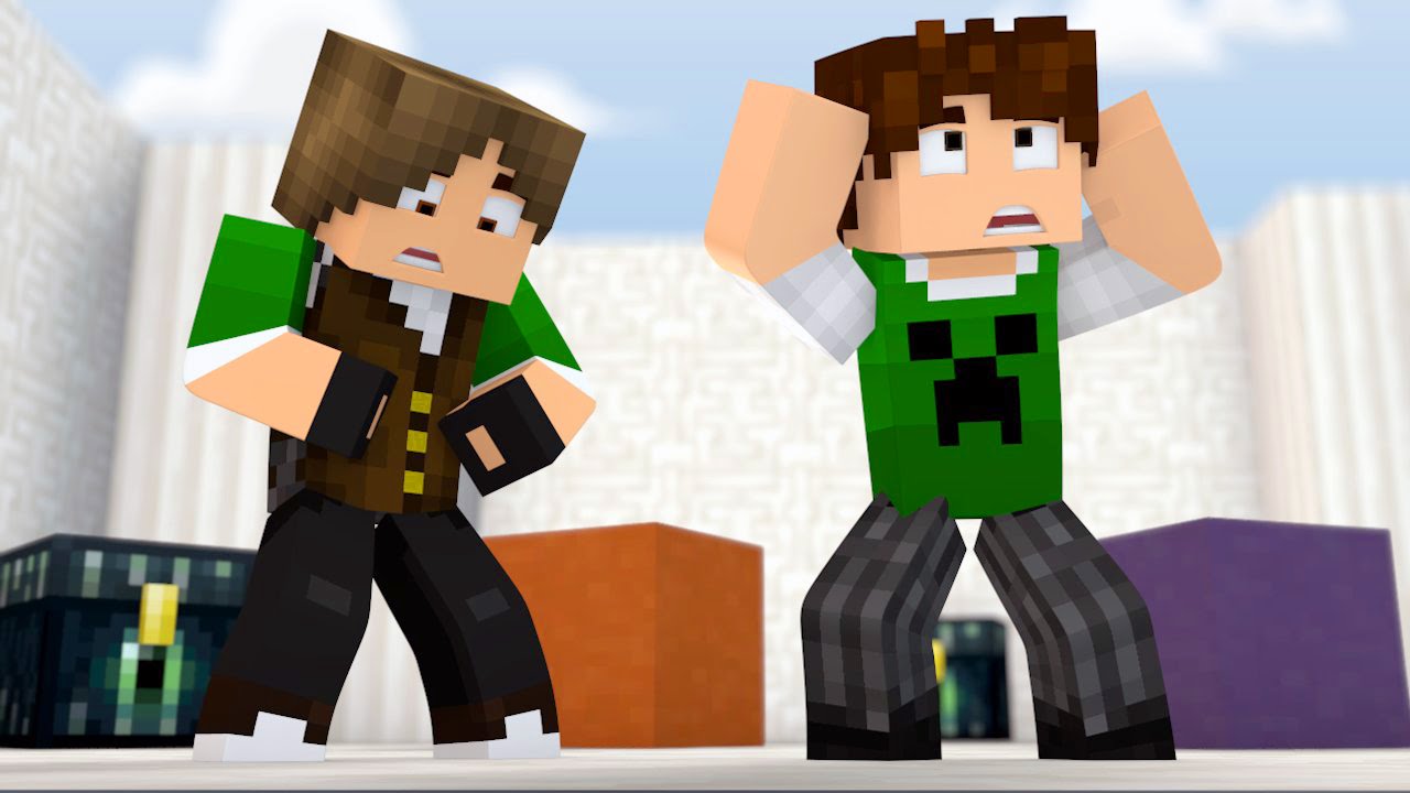 TROCAMOS DE CORPO! - Minecraft - YouTube