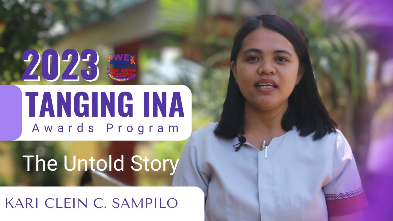 Women's Month Celebration | Tanging Ina Documentary of Teacher Kari ...