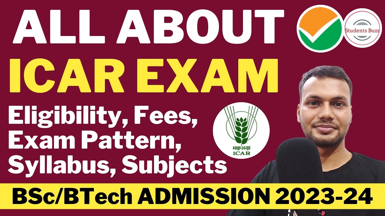 ICAR 2023 Exam ICAR UG Exam Application Fee Eligibility Criteria icar-2023-exam-icar-ug-exam-application-fee-eligibility-criteria