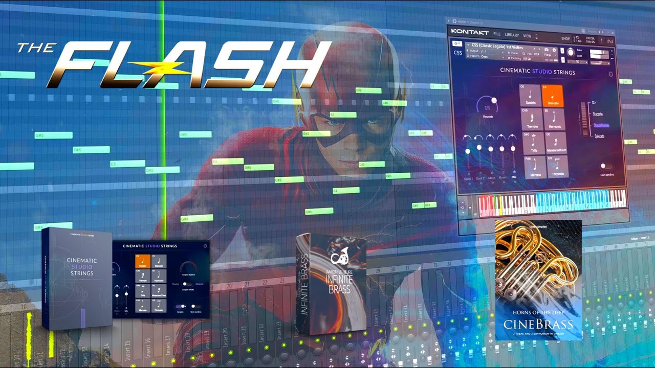 The Flash "Supersonic" (MIDI MOCKUP) Orchestral Cover - YouTube