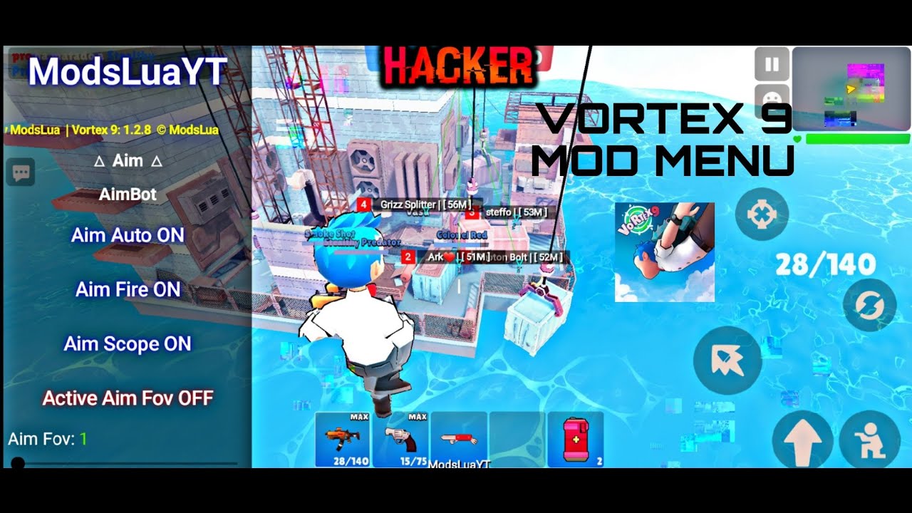 VORTEX 9 MOD MENU - v1.2.8 - YouTube