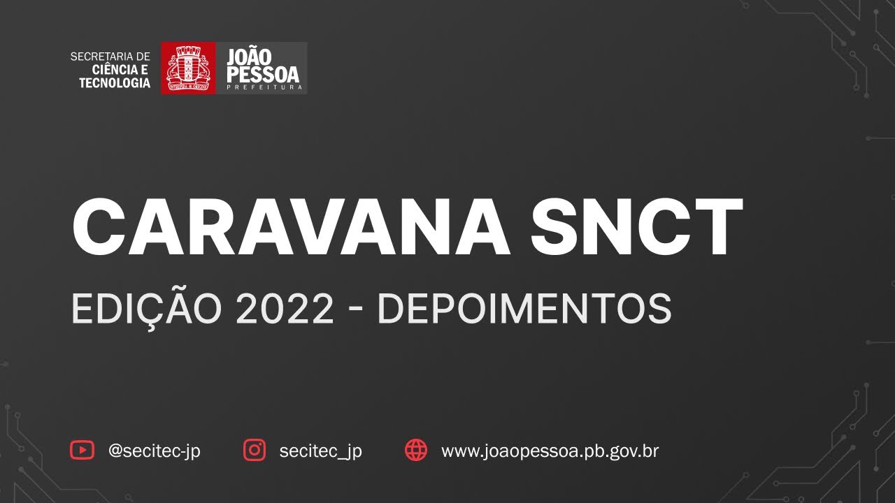 CARAVANA SNCT 2022 - Depoimentos - YouTube