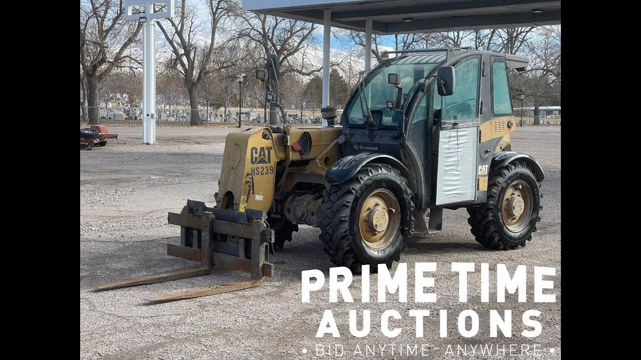 2002-2007 Caterpillar TH215 Telehandler - YouTube