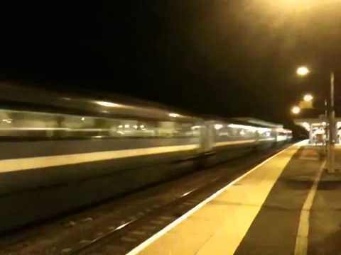 Class 90 NXEA at speed - YouTube