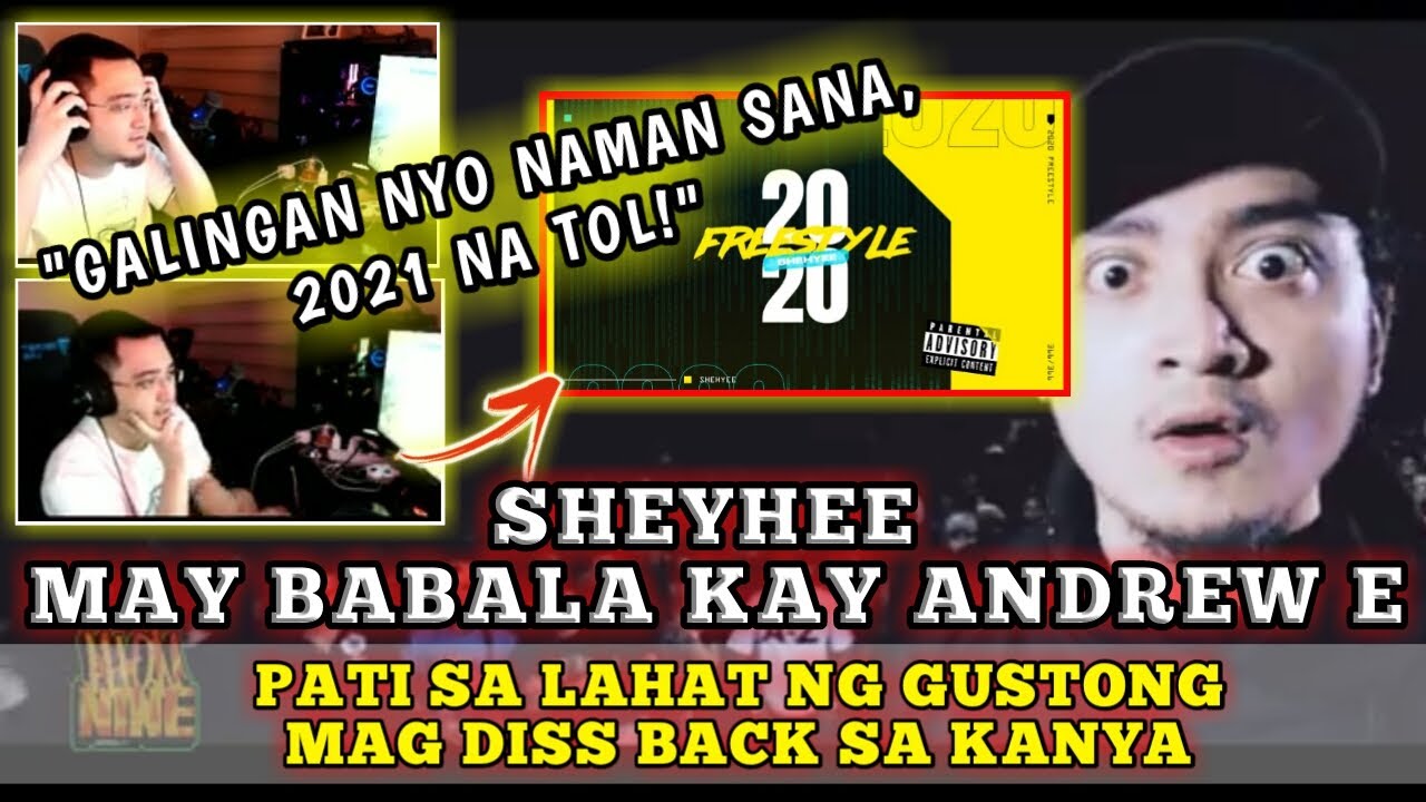 SHEYHEE MAY BABALA KAY ANDREW E AT SA LAHAT NG GUSTONG MAG-DISSBACK! SINO ANG SASAGOT SA DONGALO ...