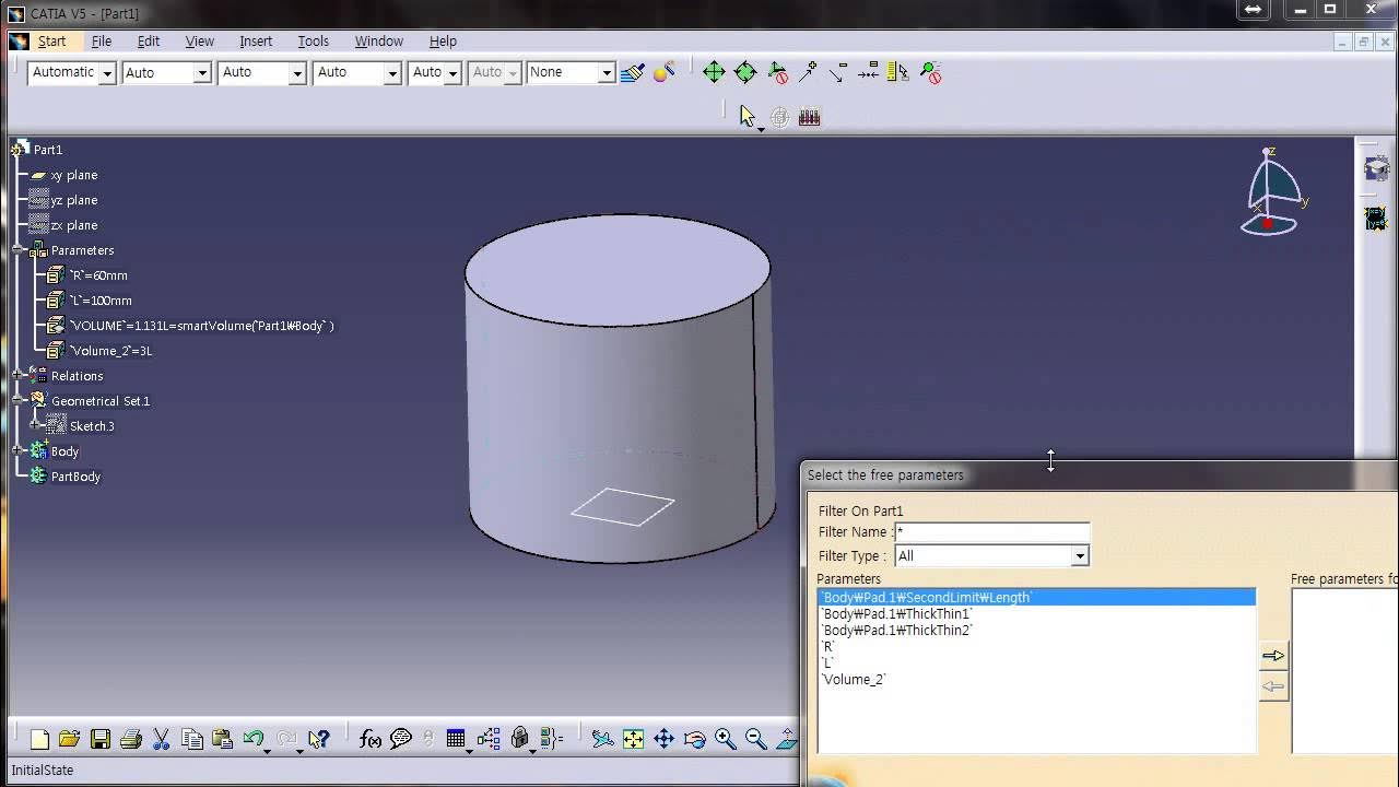 CATIA V5 Engineering Optimizer - YouTube