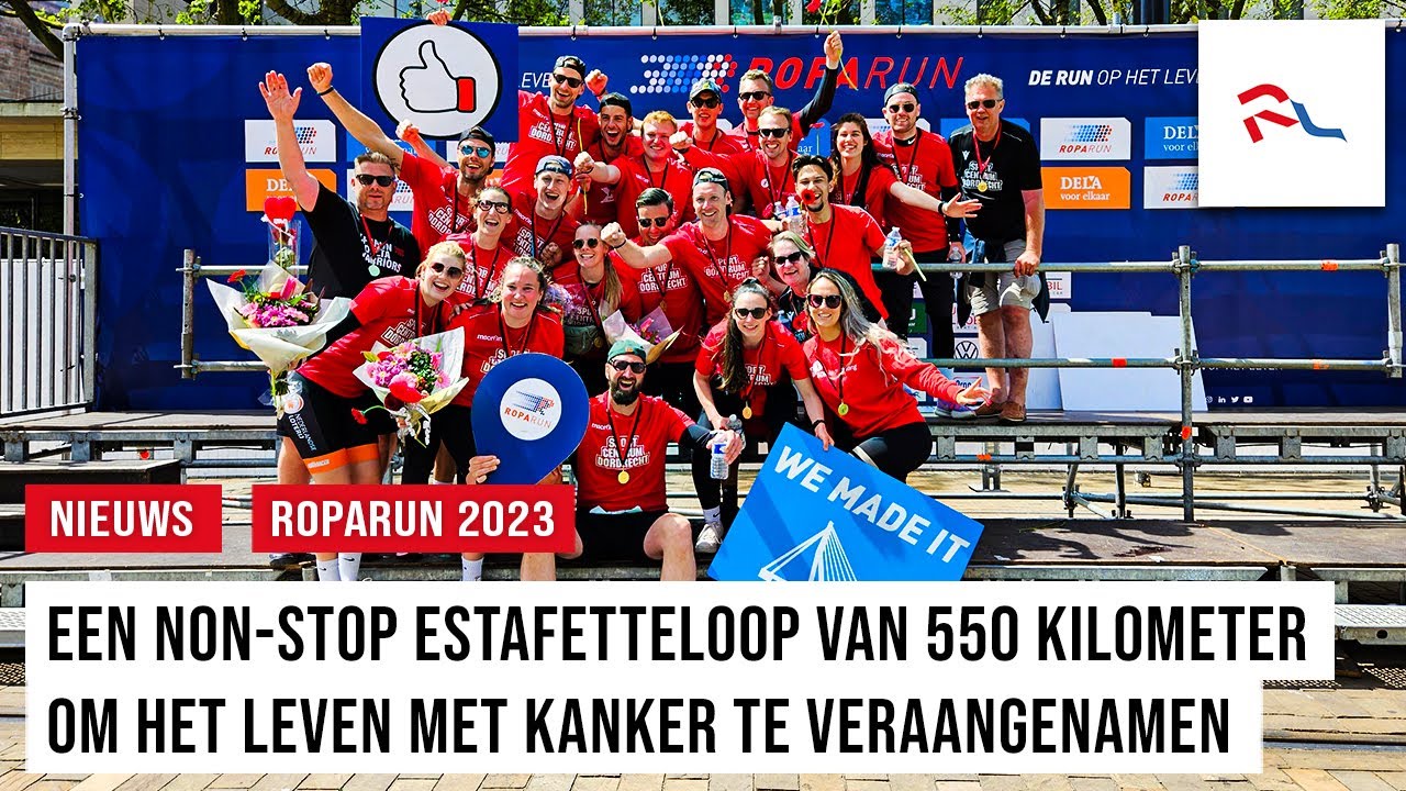 Roparun 2023: De helden uit de Drechtsteden behalen de finish - YouTube