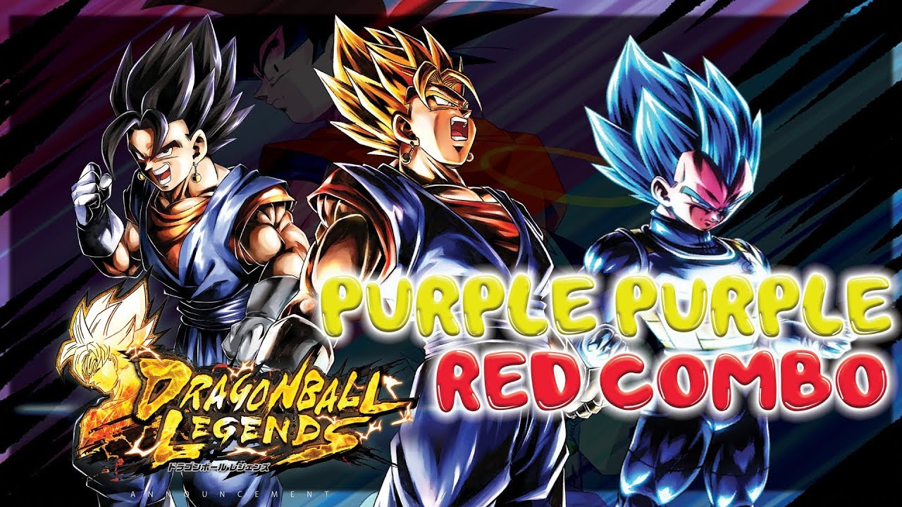 Purple Red Combo is.... | Dragon Ball Legends - YouTube