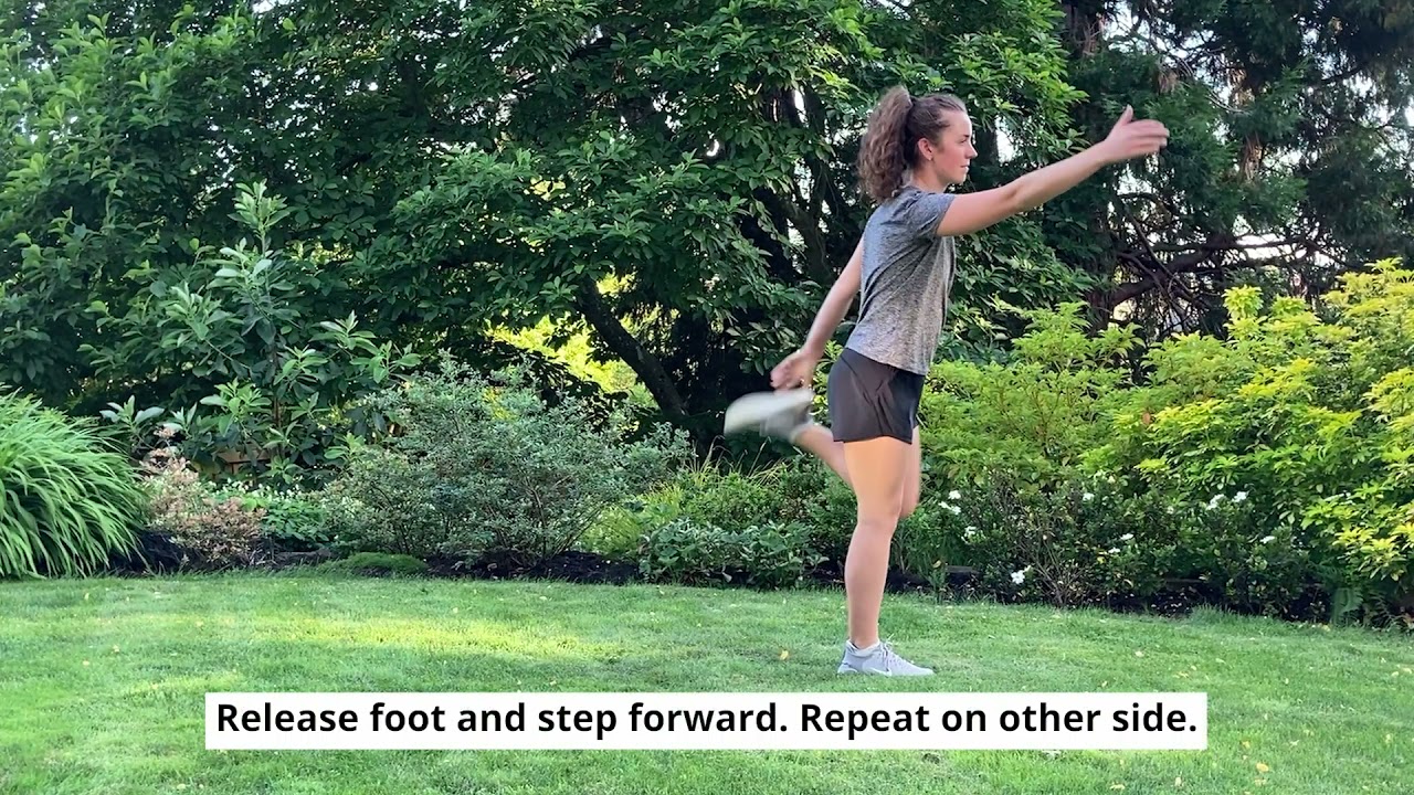 Dynamic Quad Stretch - YouTube