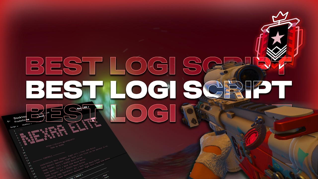 Best R6 Logitech NoRecoil Script 2026 | ELITE VERSION - YouTube