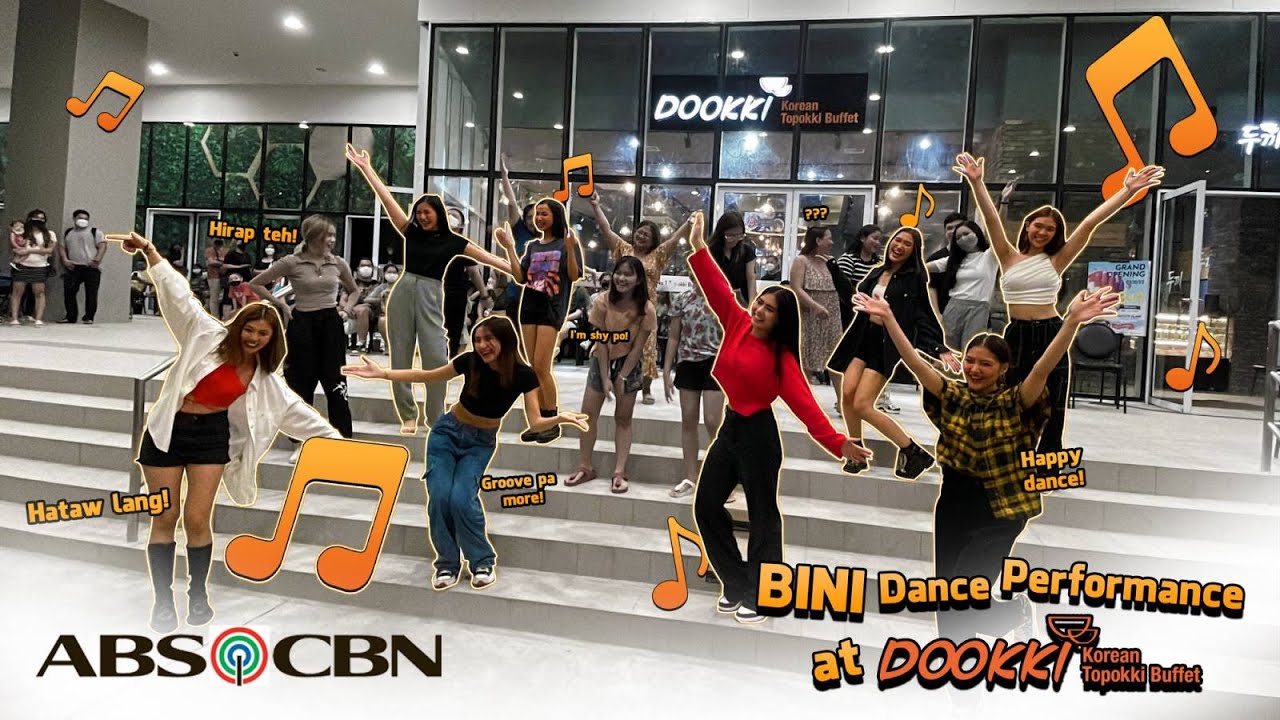 #BINI : BINI Dance performance at Dookki - YouTube