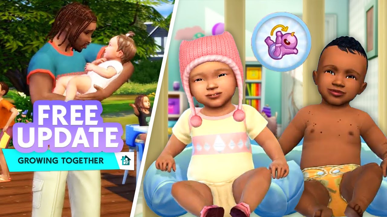 BEST BASE GAME UPDATE EVER! infants, birthmarks, stretch marks ...