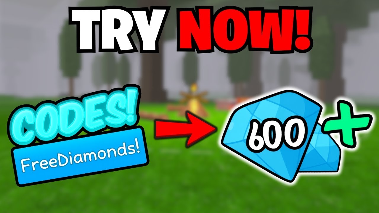 ALL FREE Diamond Codes in 99 Nights in the Forest! (TRY NOW) - YouTube
