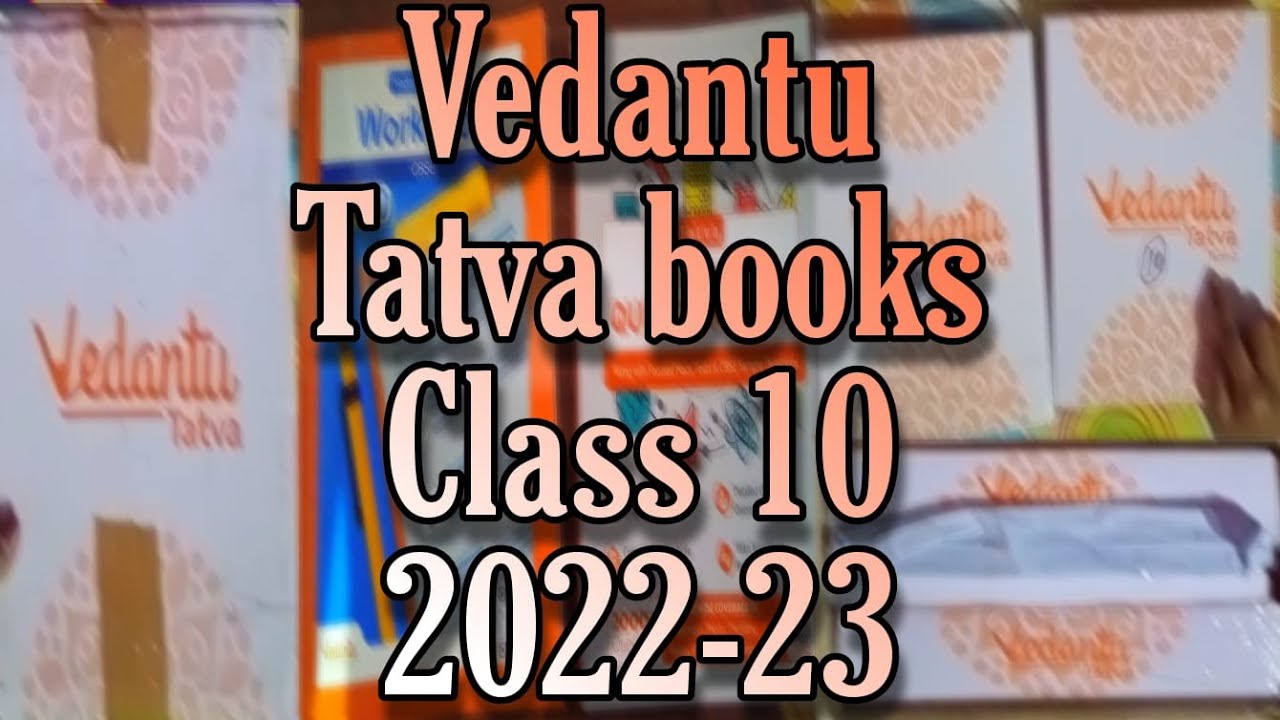 Vedantu Tatva books-Class10-CBSE-2022-23 - YouTube