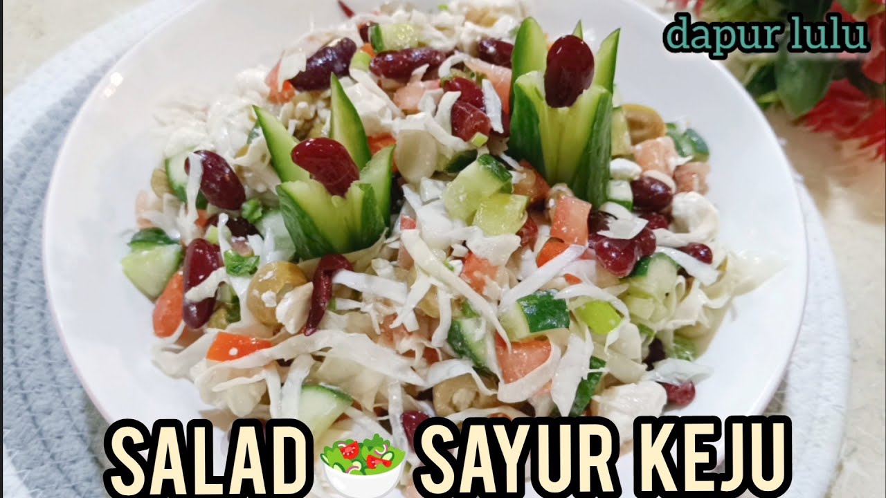 Resep Salad Sayur Keju!?.., Salad Sayur Untuk Diet - YouTube
