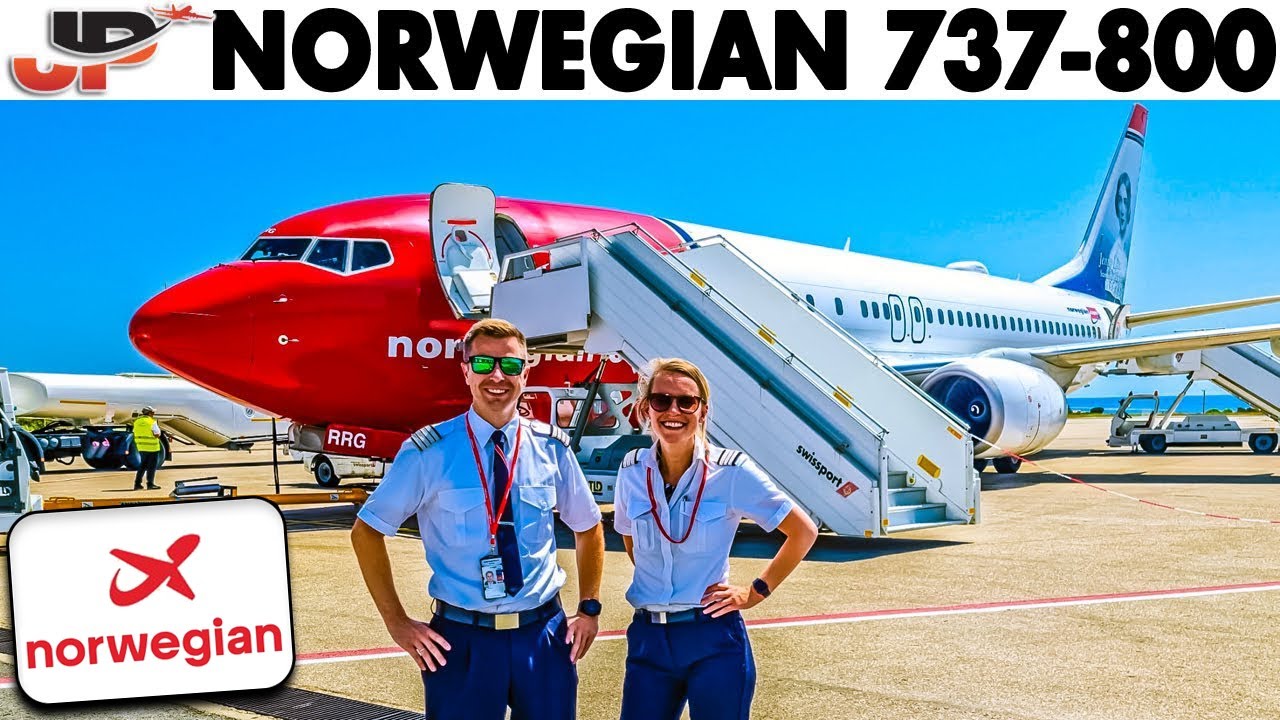 2 Days in Norwegian 737 Cockpit, 2 lovely pilots, 2 great destinations ...
