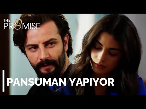 Reyhan Emir'e pansuman yapıyor | Yemin 22. bölüm