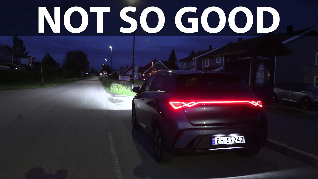 BYD Dolphin headlights test - YouTube