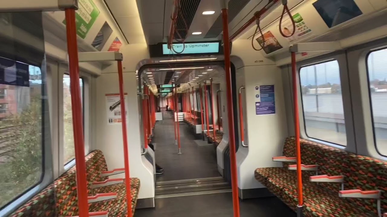 London Overground full journey Romford to Upminster - YouTube