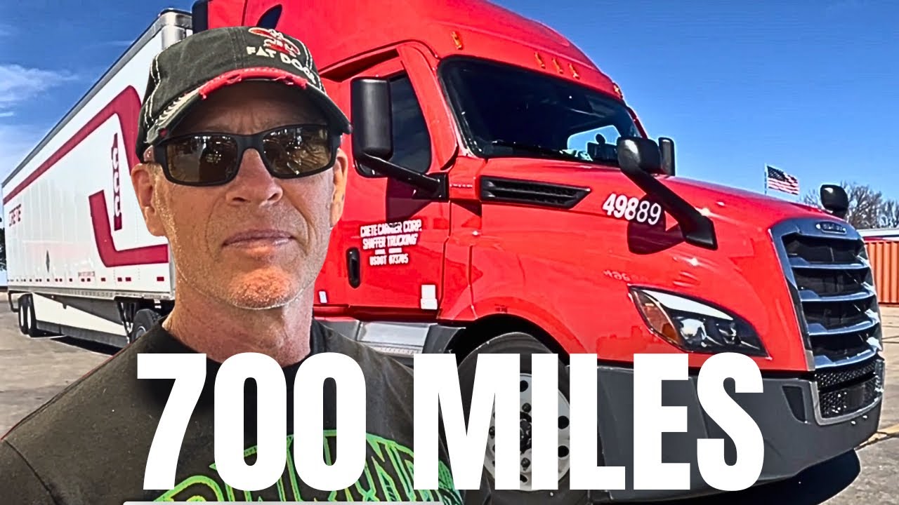 What Trucking 700 Miles Really Looks Like - The Final Stretch - YouTube