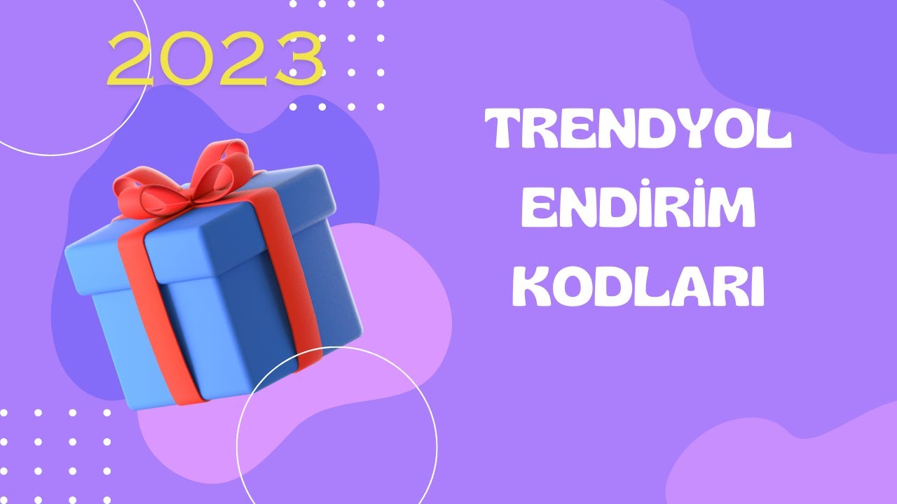 Trendyol endirim kodları 2023 - YouTube