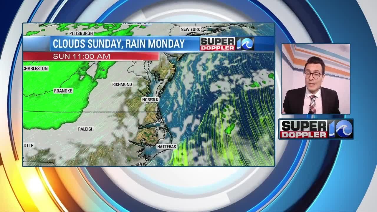 Cloudier Sunday before unsettled stretch of weather | January 28, 2023 ...