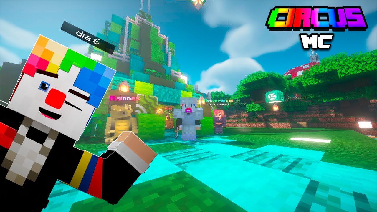 🎪 CIRCUS MC 🤹‍♂️ ES EL MEJOR SERVIDOR SURVIVAL 1.21.4 POR ESTO!! 😳 ...