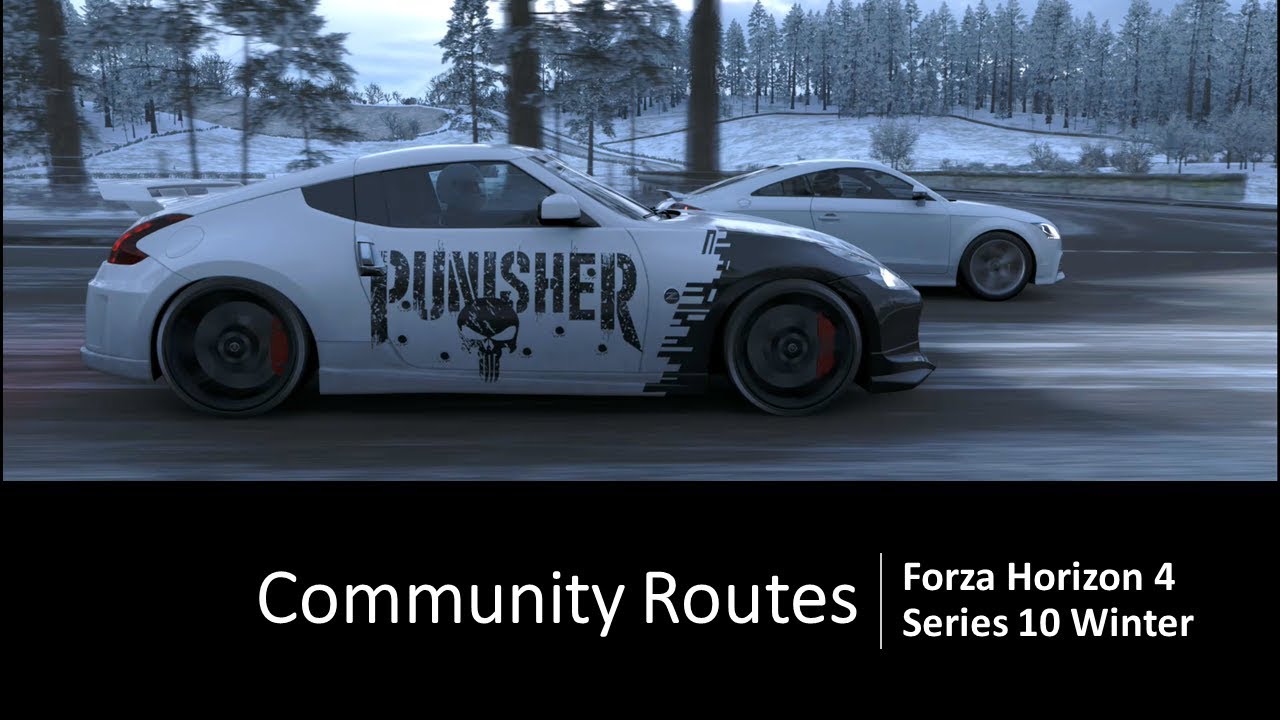 FH4 Series 10 Winter: Community Routes - YouTube