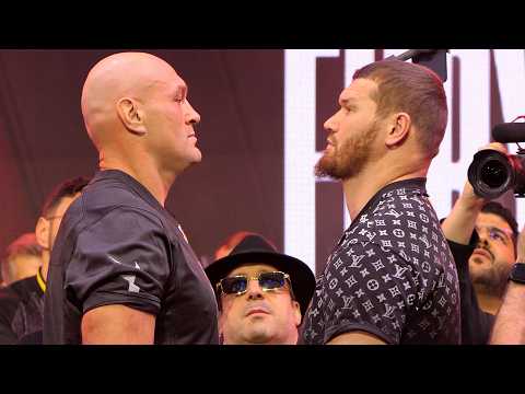 Tyson Fury vs. Arslanbek Makhmudov • FULL WEIGH IN & FACE OFF | Netflix Boxing