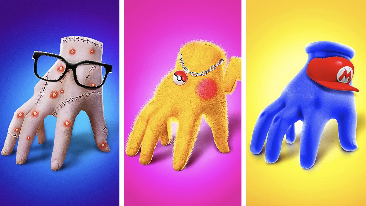 🤓 FROM NERD TO WEDNESDAY ADDAMS 🖤 Extreme Makeover With Gadgets Hacks ...